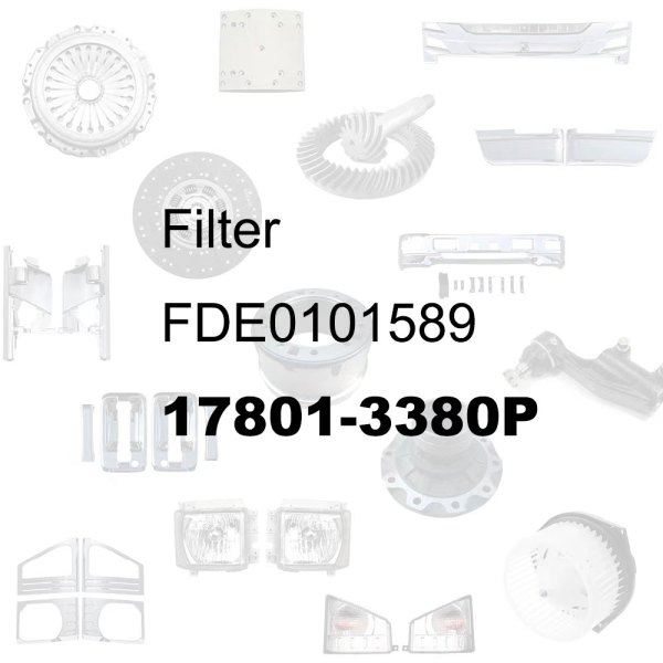 Filter 17801-3380p – HINO ISUZU FUSO UD Truck Spare Parts
