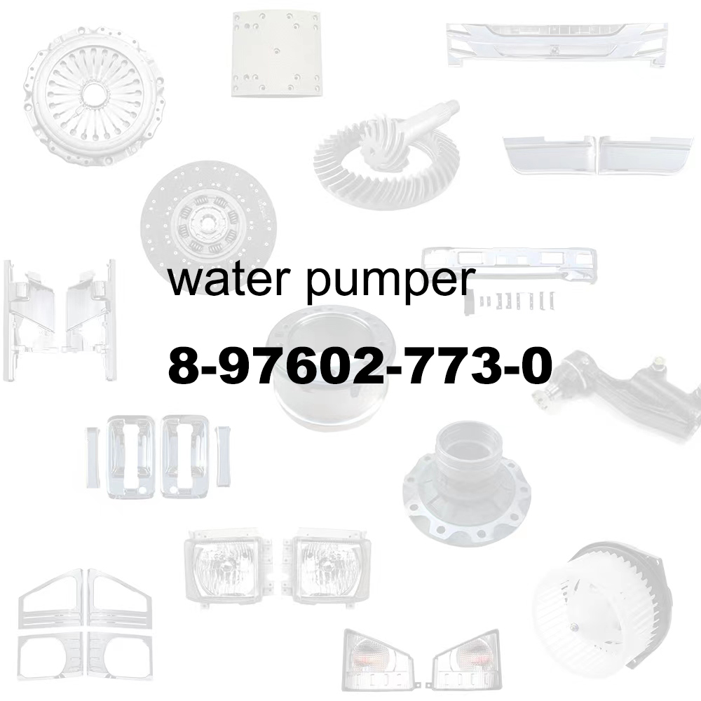 water pumper 8-97602-773-0 – HINO ISUZU FUSO UD Truck Spare Parts